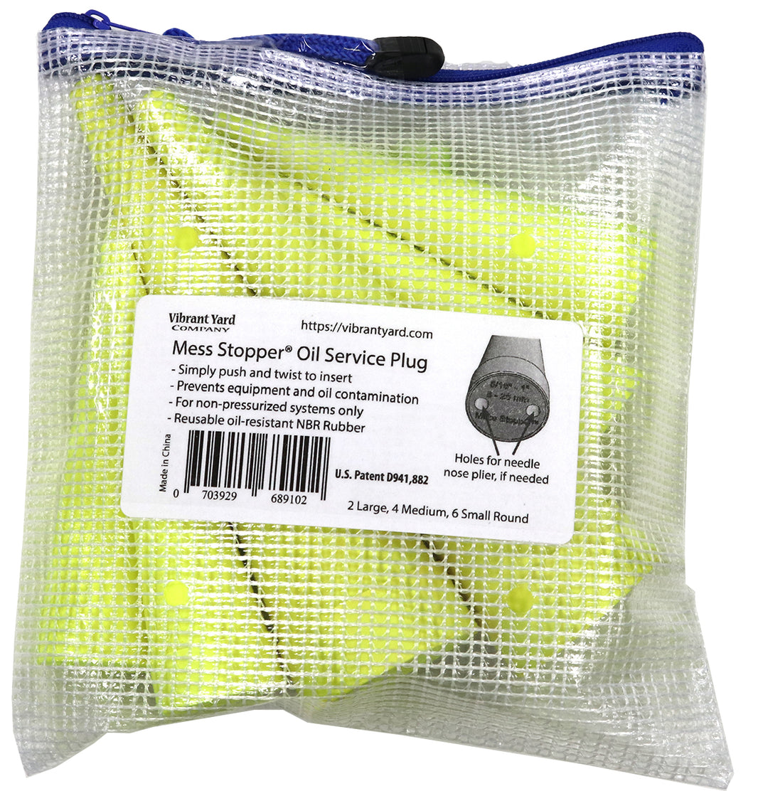 Mess Stopper® Service Plugs – Vibrant Yard Company
